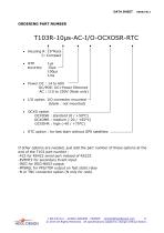 T103 - GPS clock for mobile applications - heol design - PDF Catalogs ...