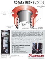 Rotary Deck Bushings - Foremost Industries LP - PDF Catalogs ...