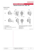 Absolute Encoder AC 58 - BiSS / SSI - HENGSTLER - PDF Catalogs ...