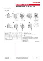 Absolute Encoder AC 58 - BiSS / SSI - HENGSTLER - PDF Catalogs ...