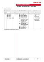Absolute Encoder AC 58 - DeviceNet - HENGSTLER - PDF Catalogs ...