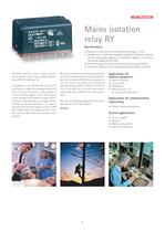 relay RY en - HENGSTLER - PDF Catalogs | Technical Documentation | Brochure