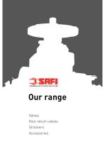 Safi general products presentation - SAFI - PDF Catalogs | Technical ...