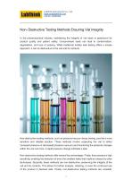 Non-Destructive Testing Methods Ensuring Vial Integrity - Labthink ...