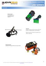 Joystick Remote Controls - SAGA-L40 - NUOVA CEVA Automation - PDF Catalogs | Technical ...