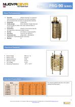 PRG-90 type slip rings - NUOVA CEVA Automation - PDF Catalogs | Technical Documentation | Brochure