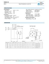 High Temperature Load Cell - Vishay Nobel Transducers - PDF Catalogs ...