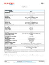 KIS-1 - Vishay Nobel Transducers - PDF Catalogs | Technical Documentation | Brochure