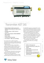 Transmitter - AST 3IS - Vishay Nobel Transducers - PDF Catalogs ...