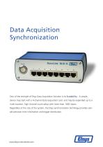 Data Acquisition Synchronization - Elsys AG - PDF Catalogs | Technical ...