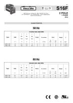 S16F 2Poles - Mecc Alte - PDF Catalogs | Technical Documentation | Brochure