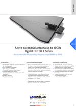 Satellite antenna - HyperLOG® 30100 - Aaronia AG - radar / directional ...