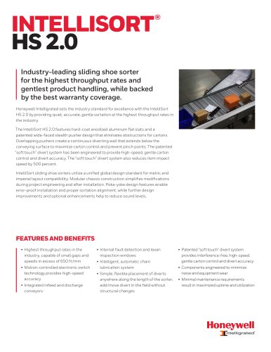 INTELLISORT® HS 2.0 - Transnorm System GmbH - PDF Catalogs | Technical ...