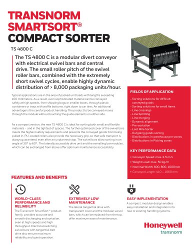 TS 4800 - Transnorm System GmbH - PDF Catalogs | Technical ...