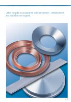 Sputtering targets for semiconductor applications - Umicore Electronic ...