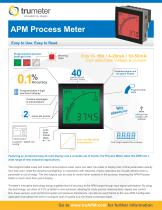 APM Process Meter - TRUMETER - PDF Catalogs | Technical Documentation | Brochure