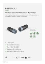 RST®MICRO MICRO CONNECTION - WIELAND ELECTRIC - PDF Catalogs ...