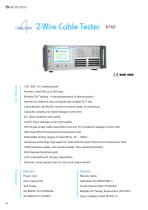 2-Wire Cable Tester_8740 - Microtest Corporation - PDF Catalogs ...