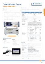 Transformer Tester 5465/5466/5467 - Microtest Corporation - PDF ...