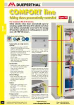 COMFORT line - with pneumatically-controlled folding doors - Type 90 ...