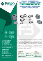 One way valves - Farbo - PDF Catalogs | Technical Documentation | Brochure