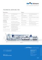 BEC 700 - Uhlmann Pac-Systeme GmbH & Co. KG - PDF Catalogs | Technical ...