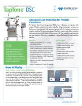 TapTone® DSC - Teledyne TapTone - PDF Catalogs | Technical Documentation | Brochure