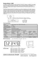 Large Display module DM 57 - esitron-electronic - PDF Catalogs ...