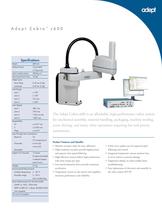 Adept Cobra Family (SCARA) - Omron Electronics GmbH - PDF Catalogs ...