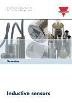 Inductive sensors - CARLO GAVAZZI - PDF Catalogs | Technical Documentation | Brochure