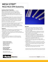 MESH STRIP® - Parker Chomerics Division - PDF Catalogs | Technical ...