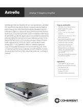 Astrella - COHERENT - PDF Catalogs | Technical Documentation | Brochure