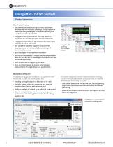 EnergyMax-USB/RS Sensors - COHERENT - PDF Catalogs | Technical ...