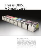 OBIS - COHERENT - PDF Catalogs | Technical Documentation | Brochure