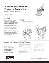 P-Series Solenoids and Pressure Regulators - Parker Refrigerating ...