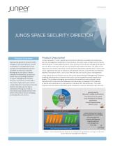 Junos Space Security Director - Juniper Networks - PDF Catalogs | Technical Documentation | Brochure