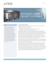 NetScreen Series Security Systems - Juniper Networks - PDF Catalogs ...