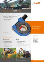 Slewing ring slewing drive - WD-L - IMO GmbH & Co. KG. - compact