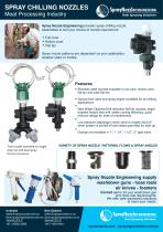 SPRAY CHILLING NOZZLES Meat Processing Industry - SPRAY NOZZLE ...