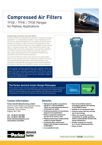 Domnick Hunter Filter Catalogue - Catalog Library