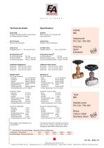 Data sheet AC - END-Armaturen GmbH & Co. KG - PDF Catalogs | Technical ...