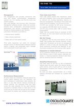 5548c-tsg - Oscilloquartz SA - PDF Catalogs | Technical Documentation | Brochure