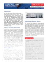 OSA 5548C TSG - Oscilloquartz SA - PDF Catalogs | Technical Documentation | Brochure