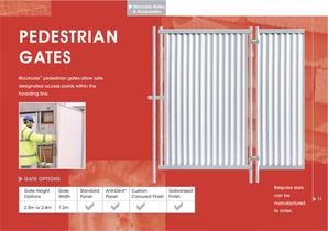 Fortress Steel Hoarding - Blok 'N' Mesh UK Limited - PDF Catalogs ...