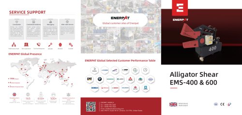 Scrap Metal Box Shear - ENERPAT AMERICA - PDF Catalogs | Technical Documentation | Brochure