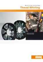 Machining Technology Thread Whirling - Schwanog Siegfried Güntert GmbH ...