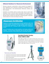 Kanomax Cleanroom Contamination Control Solutions 2014 - Kanomax USA ...