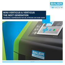 Piston compressor - MINI-VERTICUS - BAUER KOMPRESSOREN GmbH - air ...