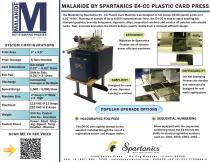 Malahide E4-CC Plastic Card Machine - Spartanics - PDF Catalogs ...
