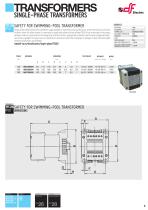 Low voltage transformers - DF ELECTRIC - PDF Catalogs | Technical ...